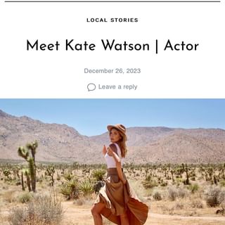 Kate Watson - actress, writer - biography, photo, best movies and TV shows