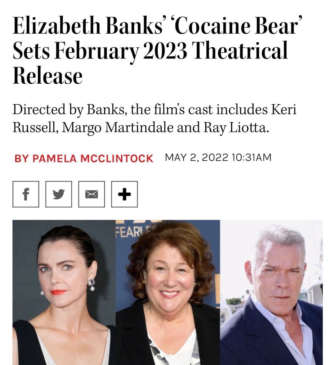 Ray Liotta - actor, producer - biography, photo, best movies and TV shows