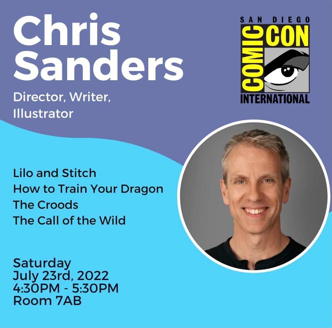 Chris Sanders - actor, writer, director, author, designer, producer