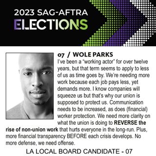 Wolé Parks - actor - biography, photo, best movies and TV shows