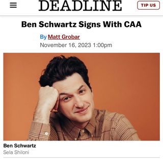 Ben Schwartz - actor, writer, director, producer
