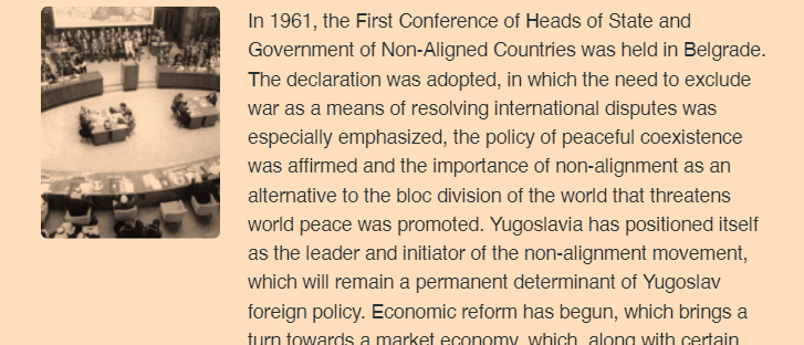 The Non-Aligned Movement (NAM) («Early Works», 1969)