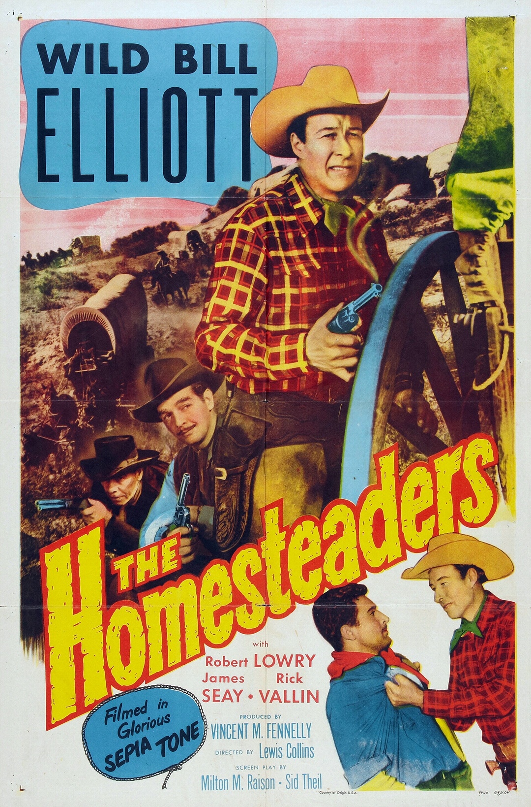 Актори - The Homesteaders (1953)