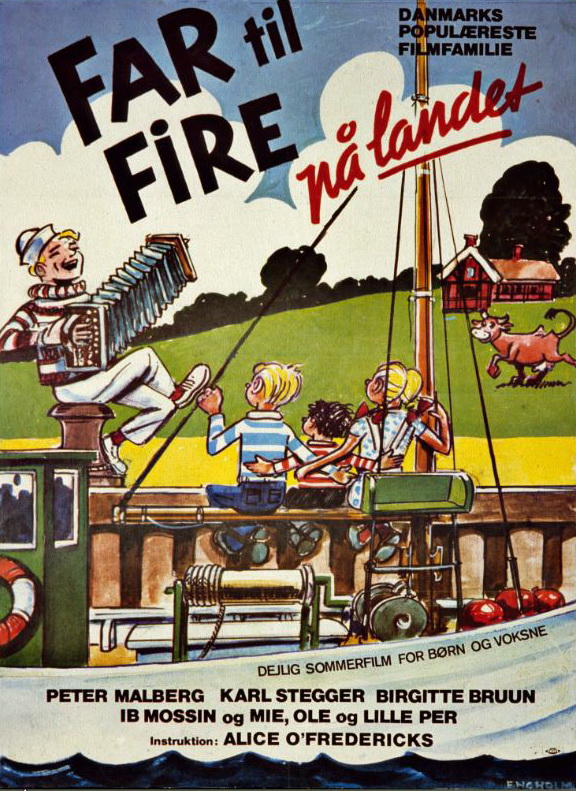 Far til fire på landet (movie, 1955)