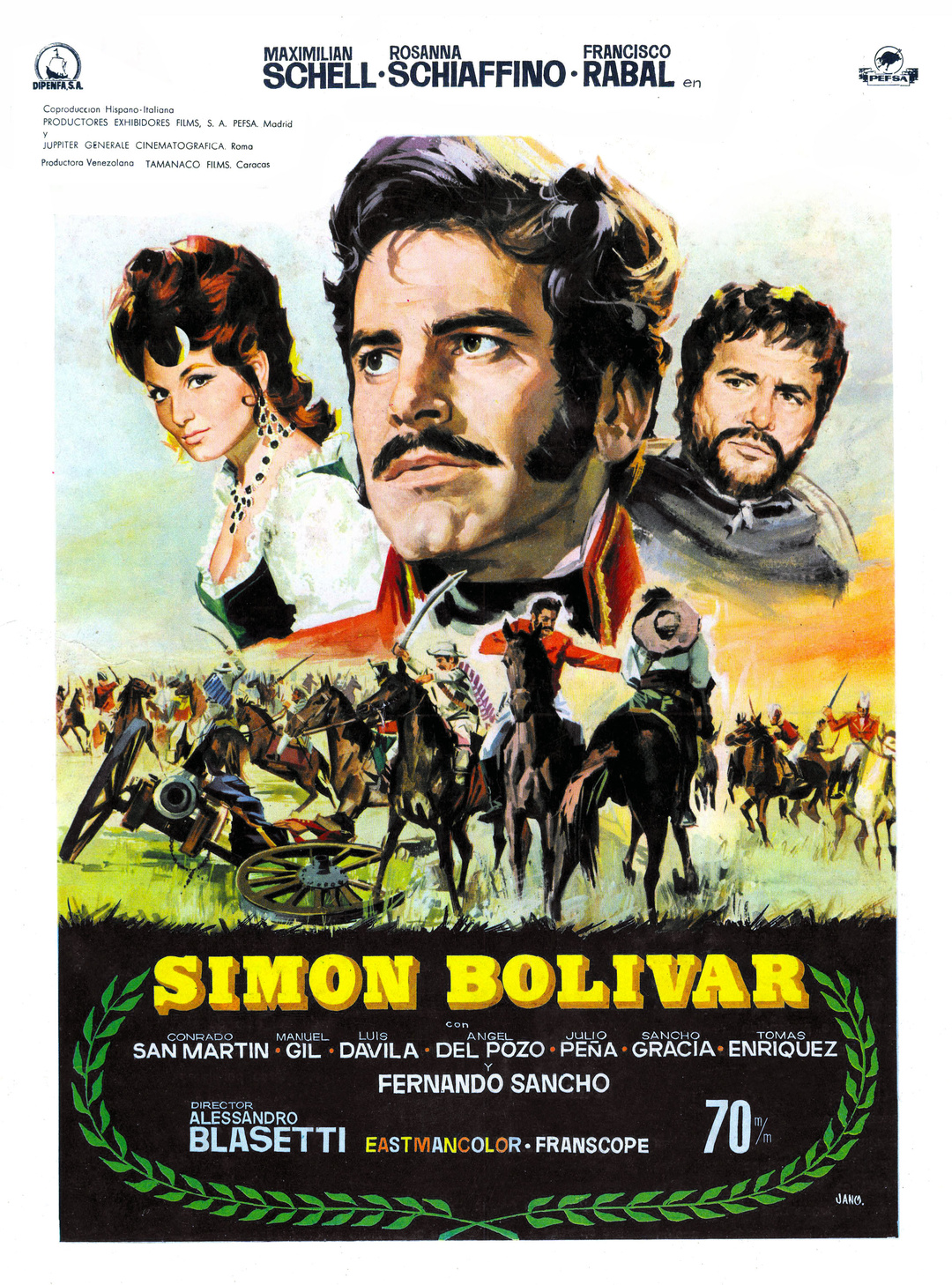 Симон Боливар (фильм, 1968)