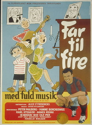 Posters - Far til fire med fuld musik