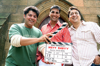 Filming - Heyy Babyy