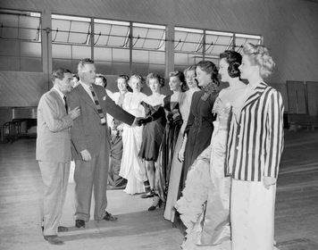 Filming - Easter Parade