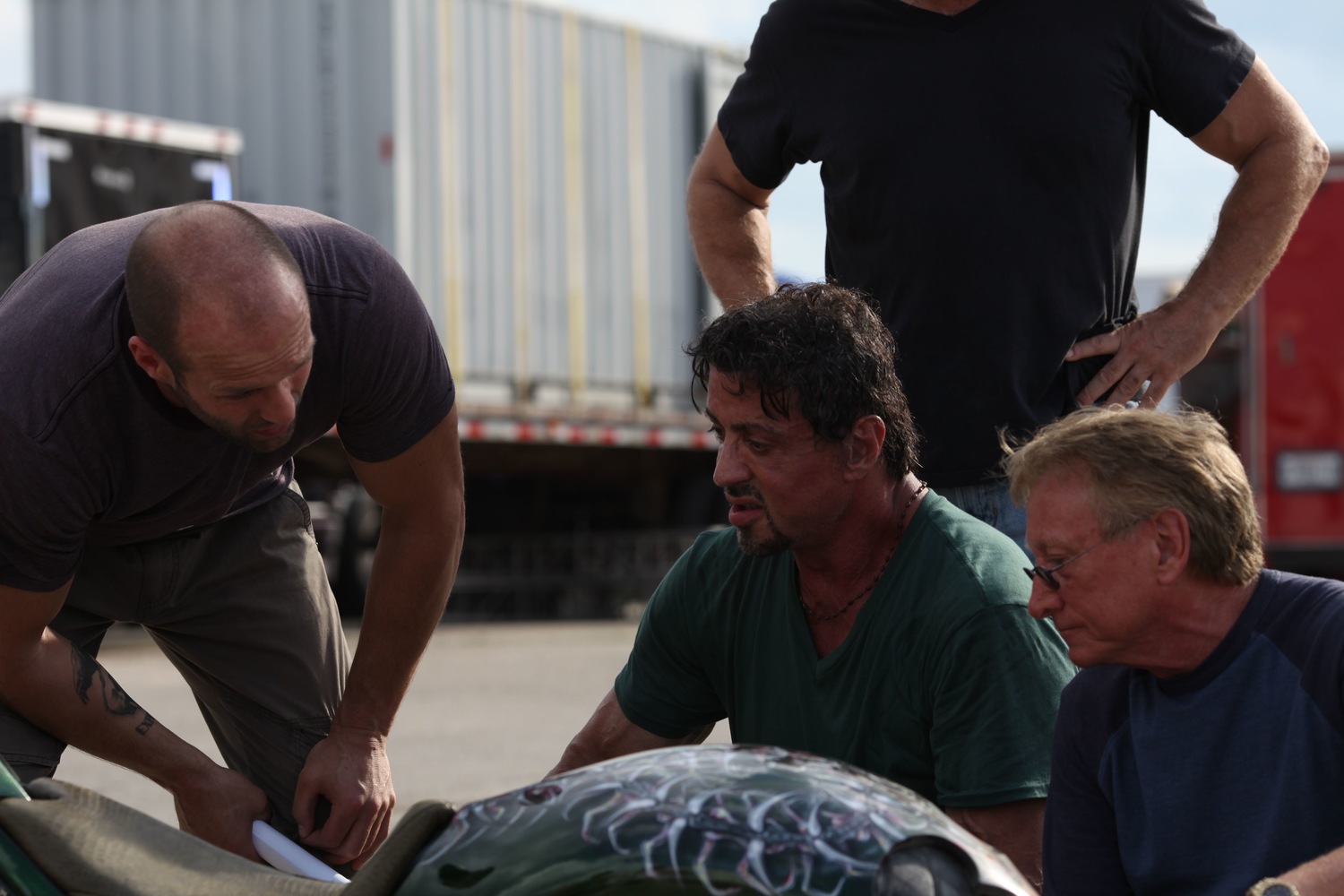 Filming - The Expendables