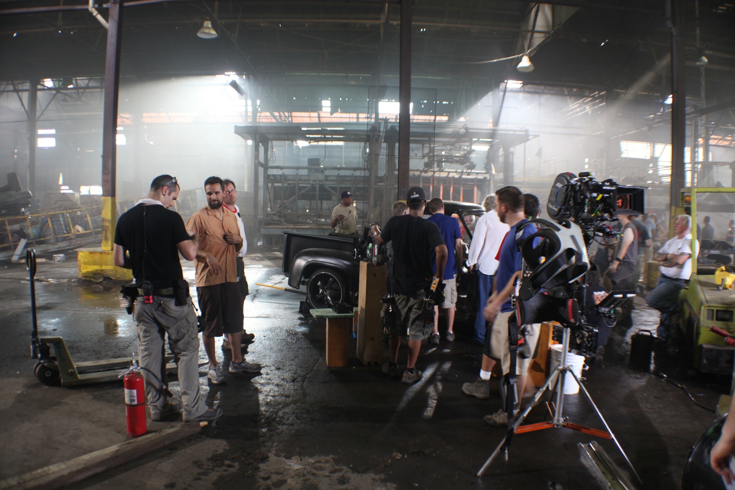 Filming - The Expendables