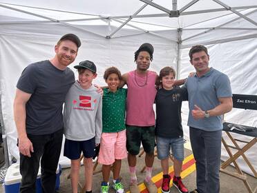 Filming - Ricky Stanicky