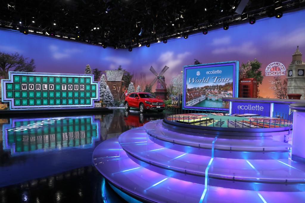 Filming - Wheel of Fortune