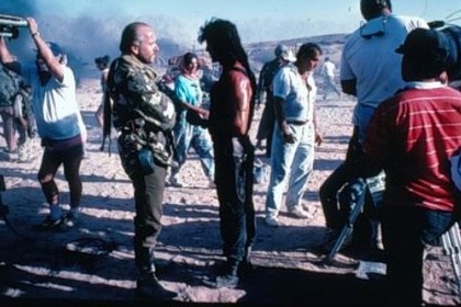 Filming - Rambo III