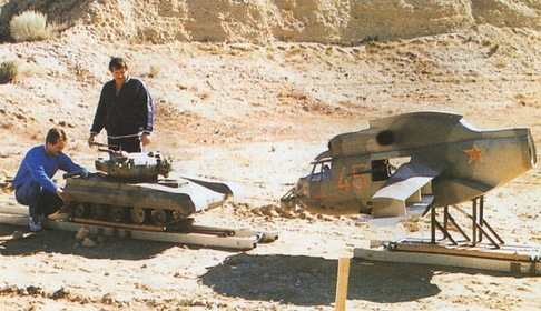 Filming - Rambo III