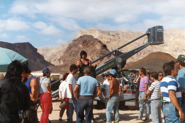 Filming - Rambo III