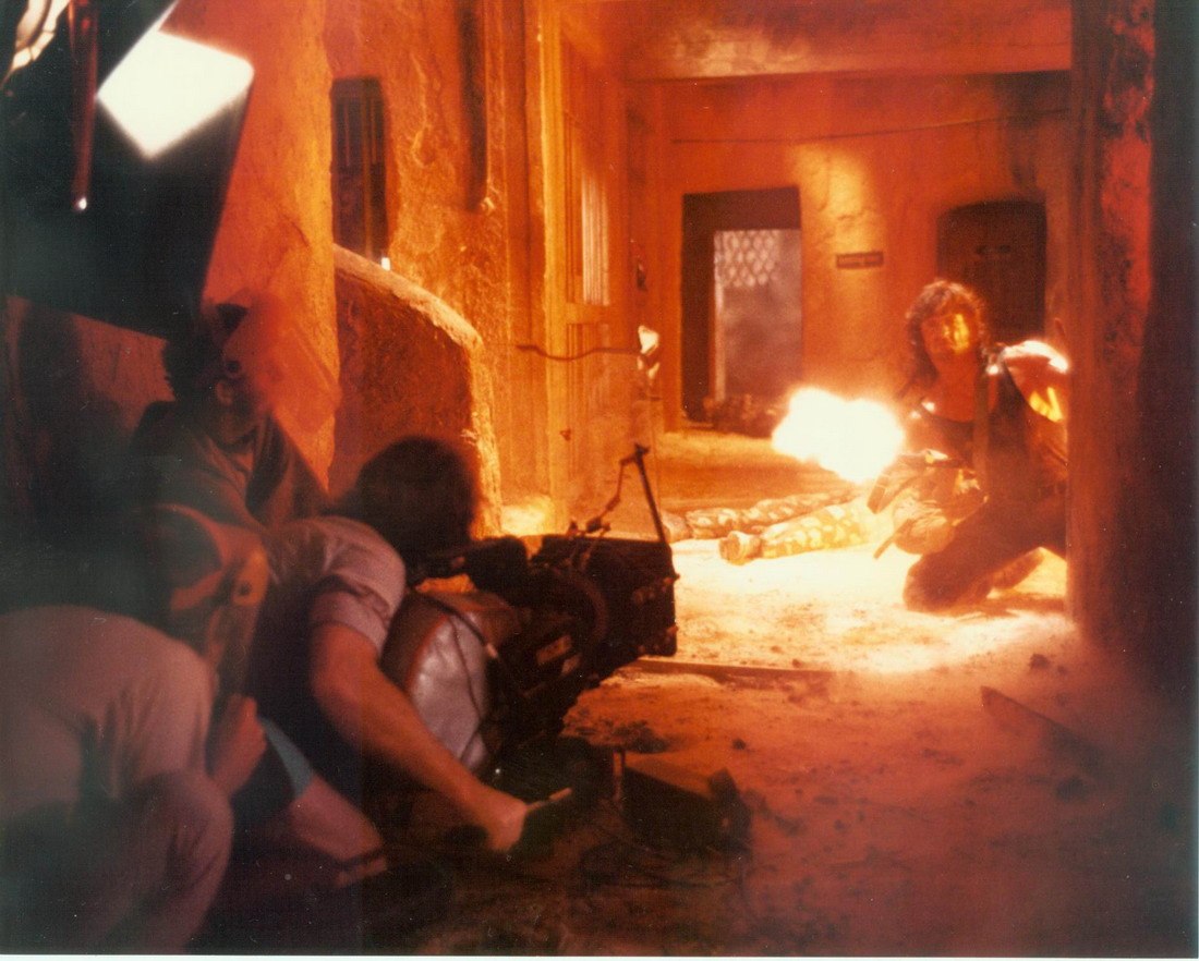 Filming - Rambo III