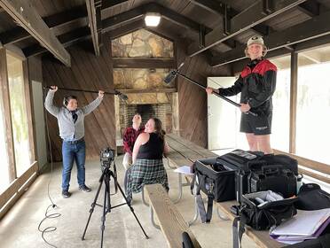 Filming - The Boom Guy