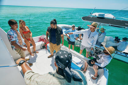 Filming - Shark Waters