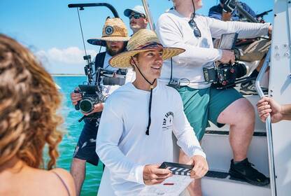 Filming - Shark Waters