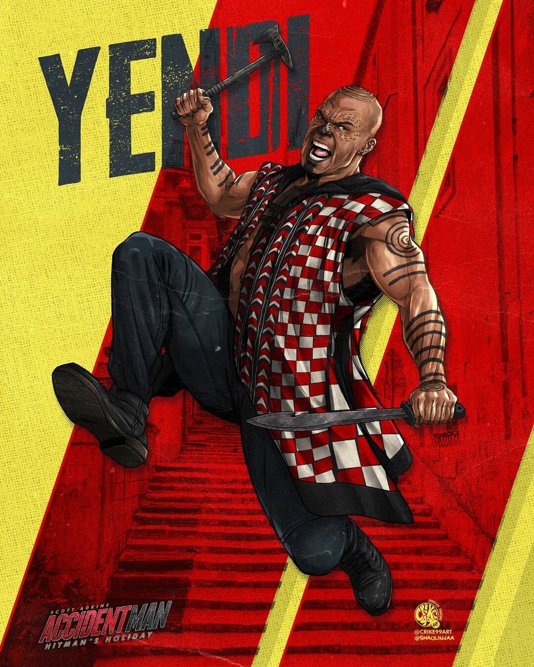 Fan Art - Accident Man: Hitman's Holiday