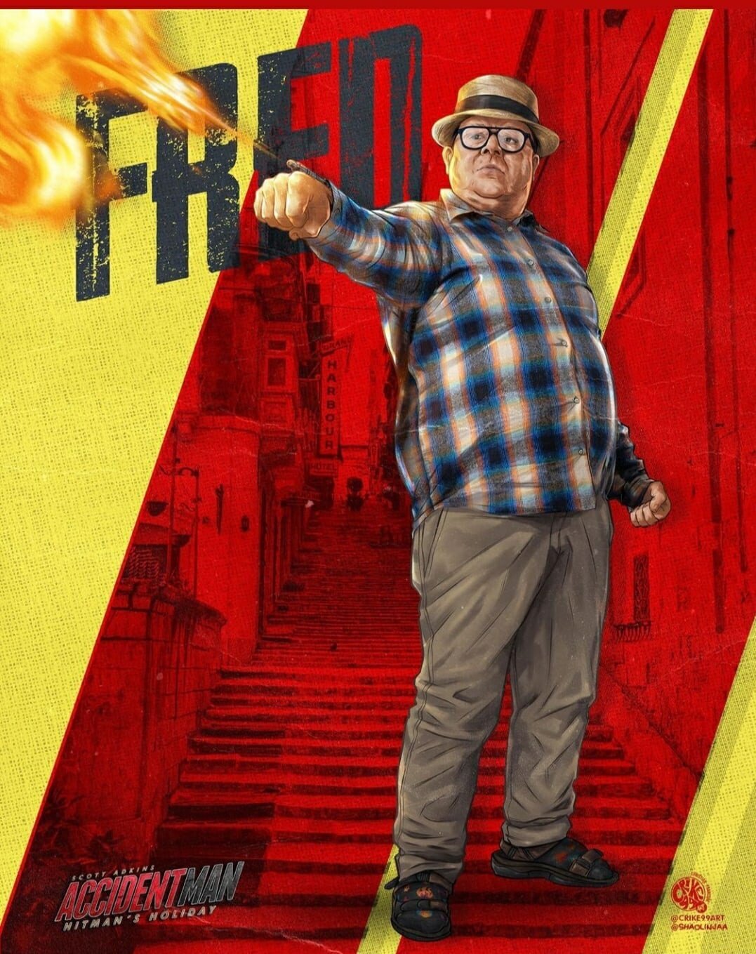 Fan Art - Accident Man: Hitman's Holiday