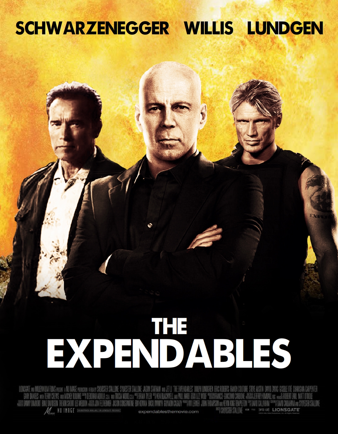 The Expendables 1 Movie Poster