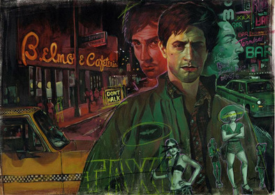 Fan Art - Taxi Driver