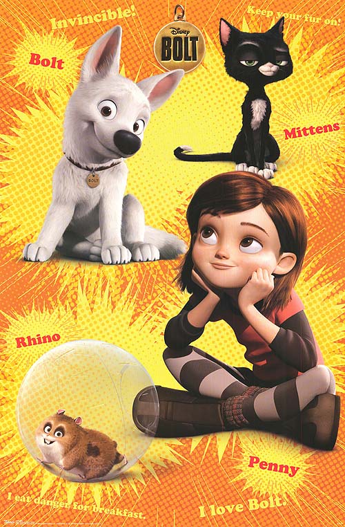 Bolt Movie Poster