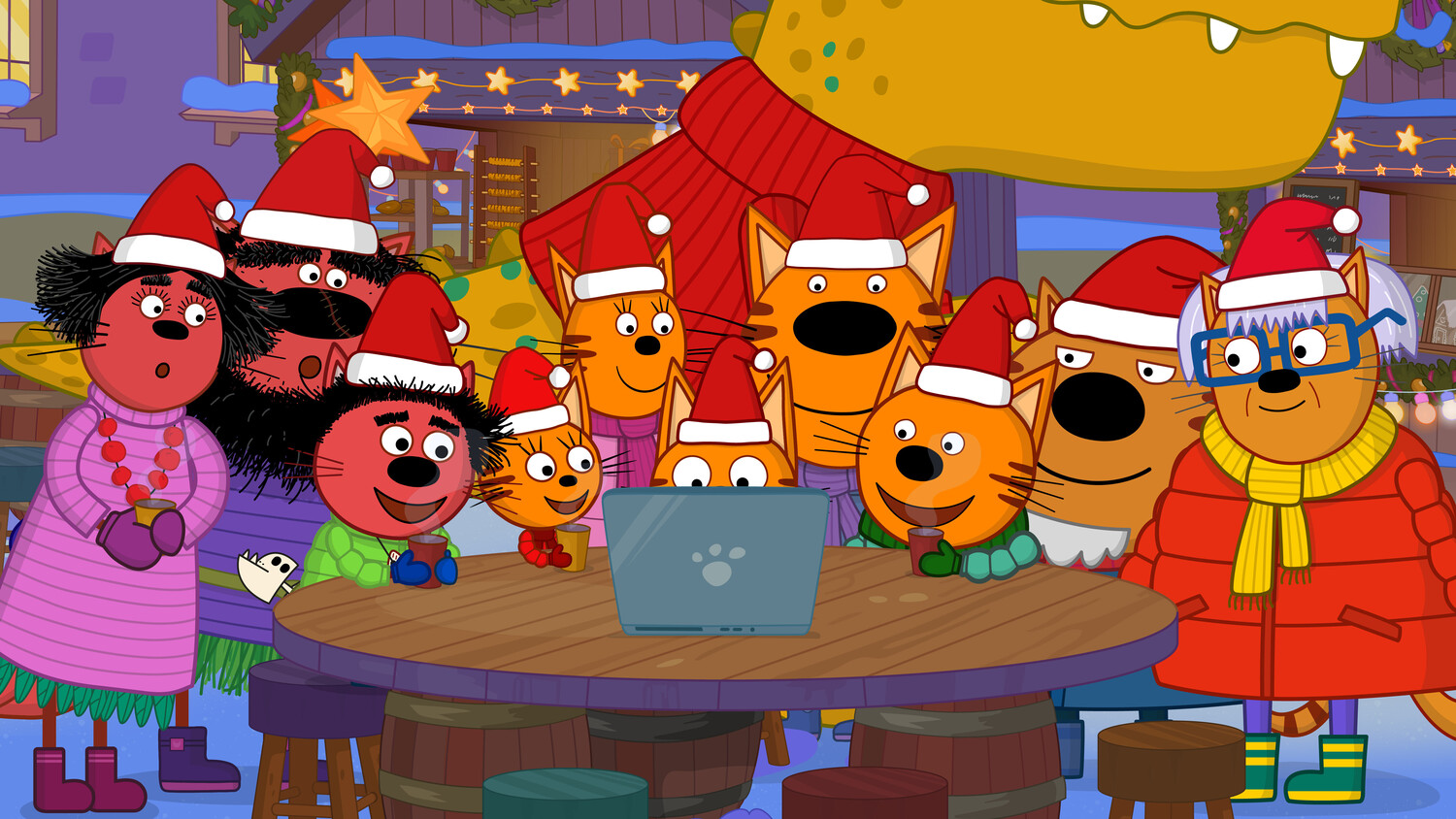 Tri kota. Zimnie kanikuly (animation movie, 2024)