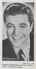 Dennis Morgan - actor - biography, photo, best movies and TV shows