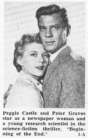 Peggie Castle - actress - biography, photo, best movies and TV shows