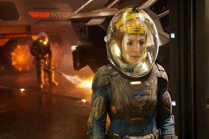 Idris Elba Prometheus Space Suit