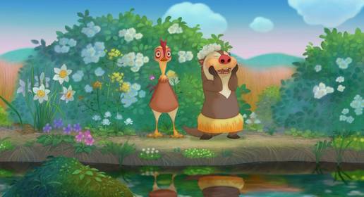 Daisy, a Hen Into the Wild (animation movie, 2011)