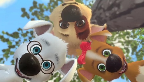 Photos - Space Dogs: Family