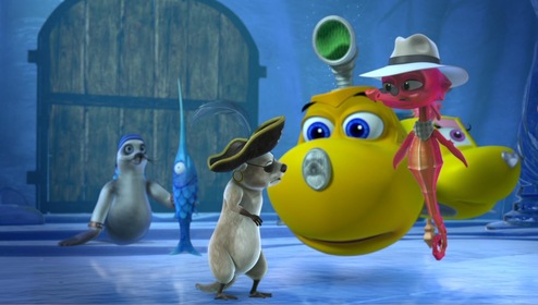 Dive Olly Dive and the Pirate Treasure (animation movie, 2014)