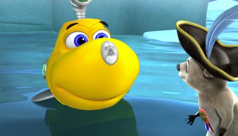 Dive Olly Dive and the Pirate Treasure (animation movie, 2014)