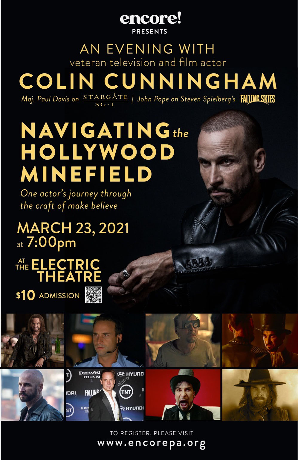 Colin Cunningham - actor, director, writer, producer, sound director